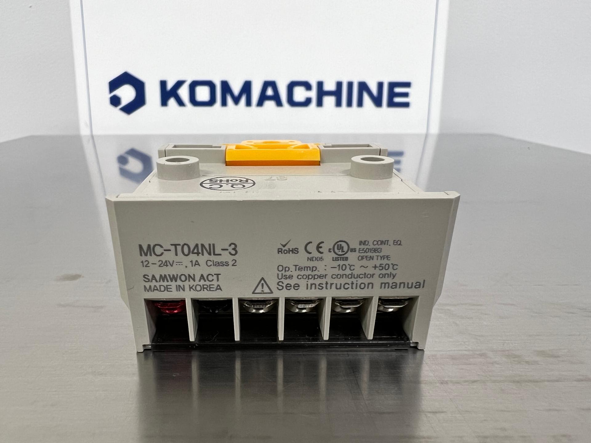 MC-T04NL-3 / Terminal Block / SAMWON ACT