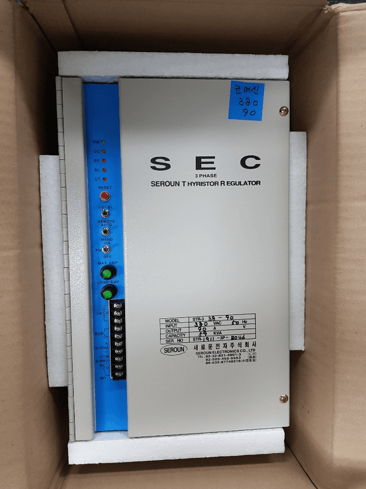 STR-3.38-90-G-50 / Thyristor Regulator / SEROUN ELECTRONICS