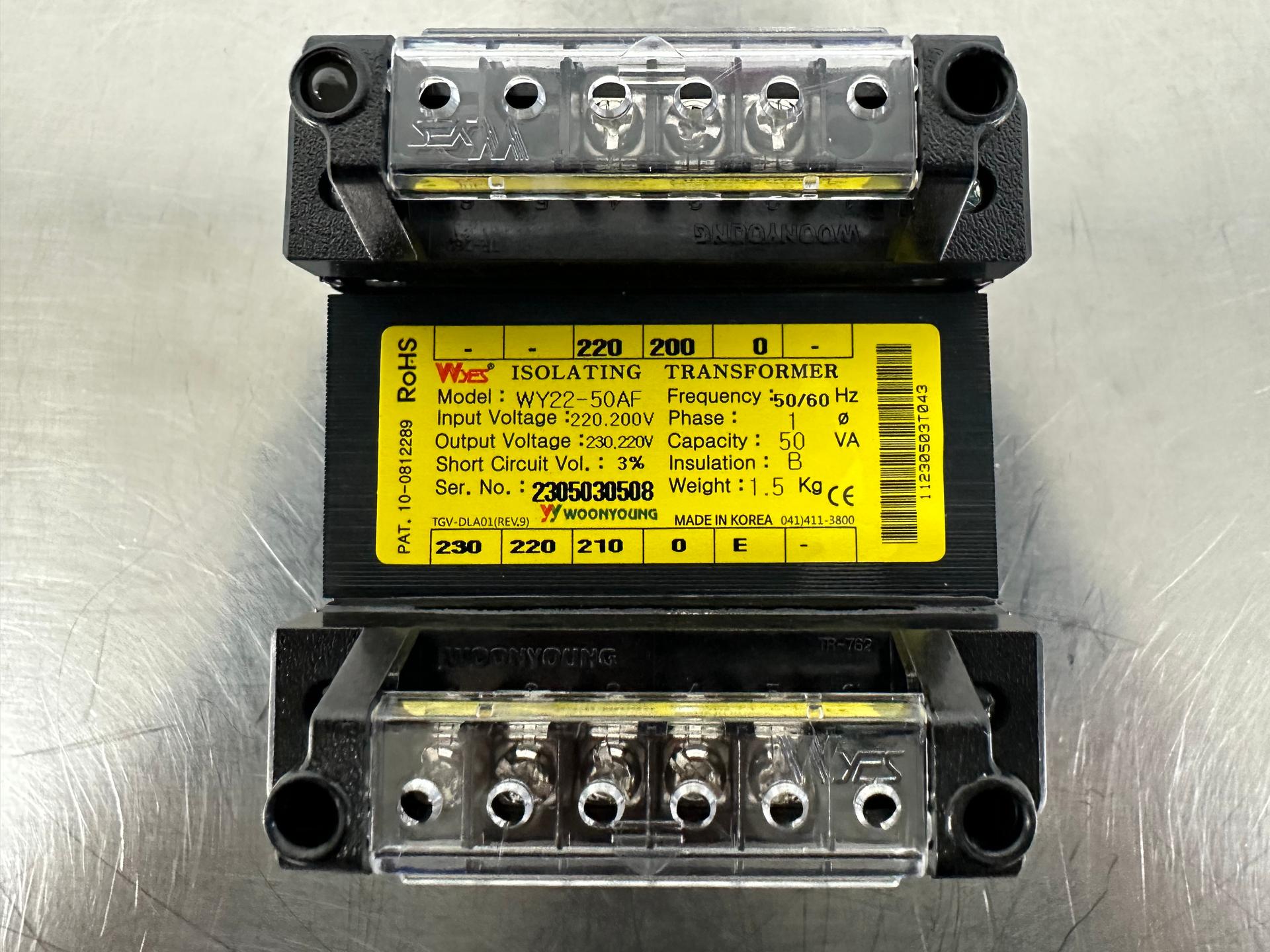 WY22-50AF / Transformer / WOONYOUNG