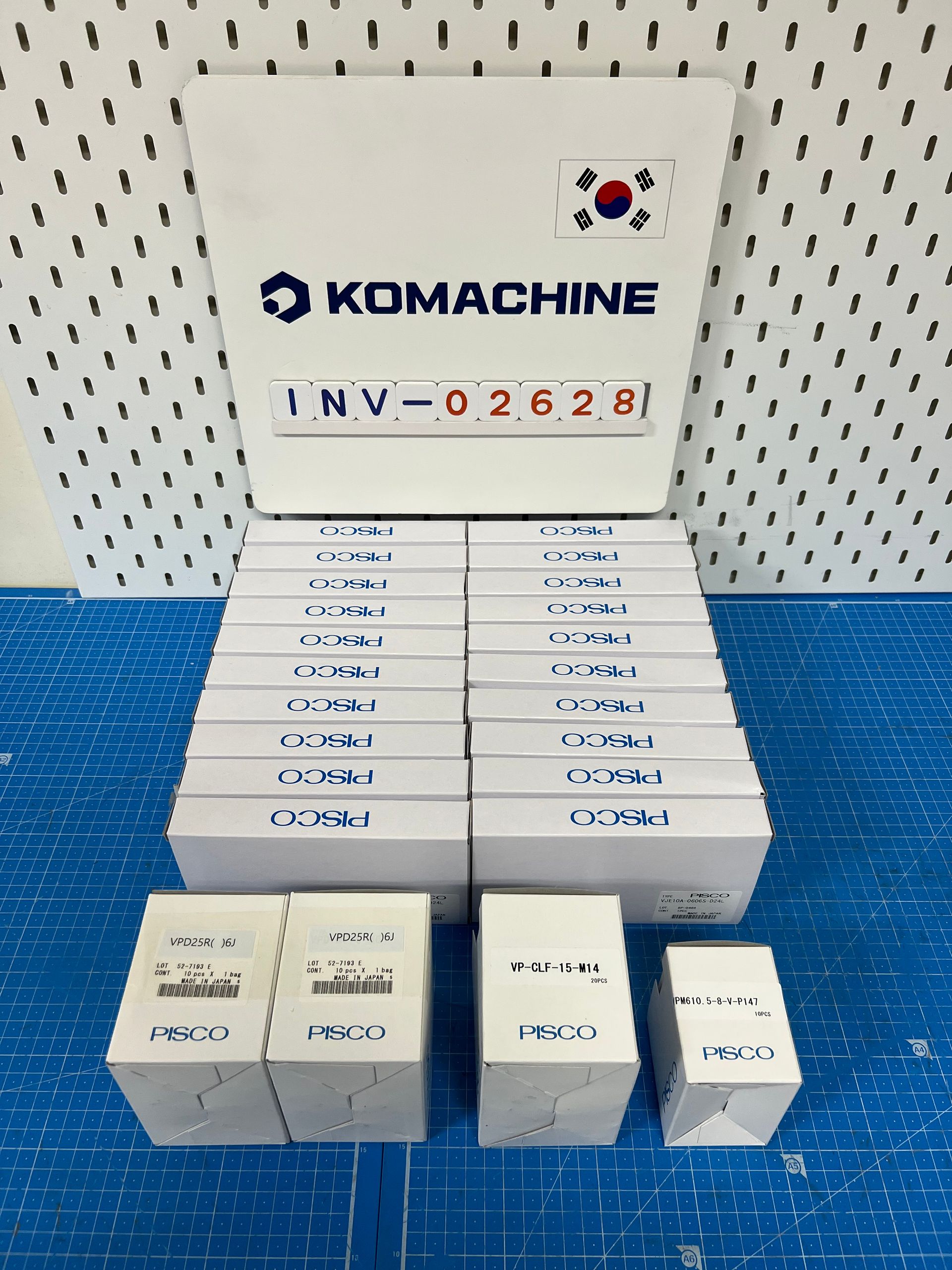 VPM610.5-8-V-P147 / Bolt / PISCO KOREA