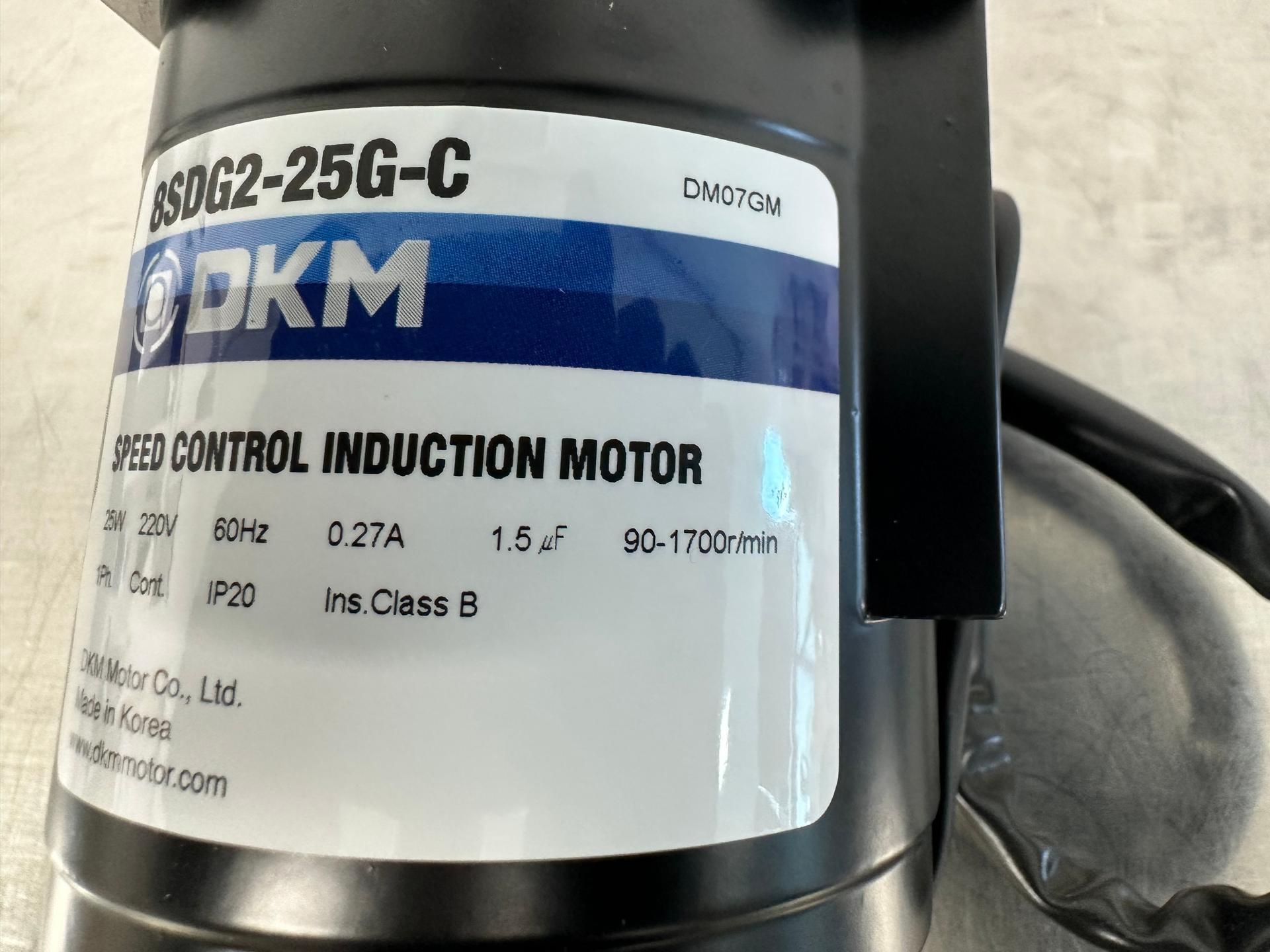 8SDGE-25G-C / Induction Motor / DKM MOTOR